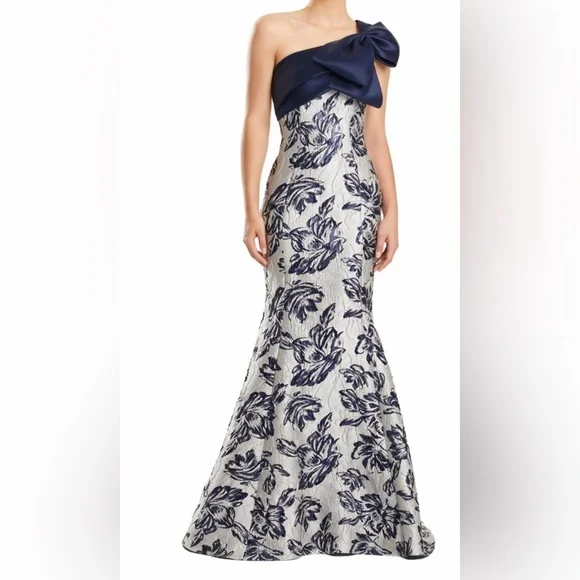 Alexander By Daymor | Dresses | Elegant One Shoulder Brocade ...
